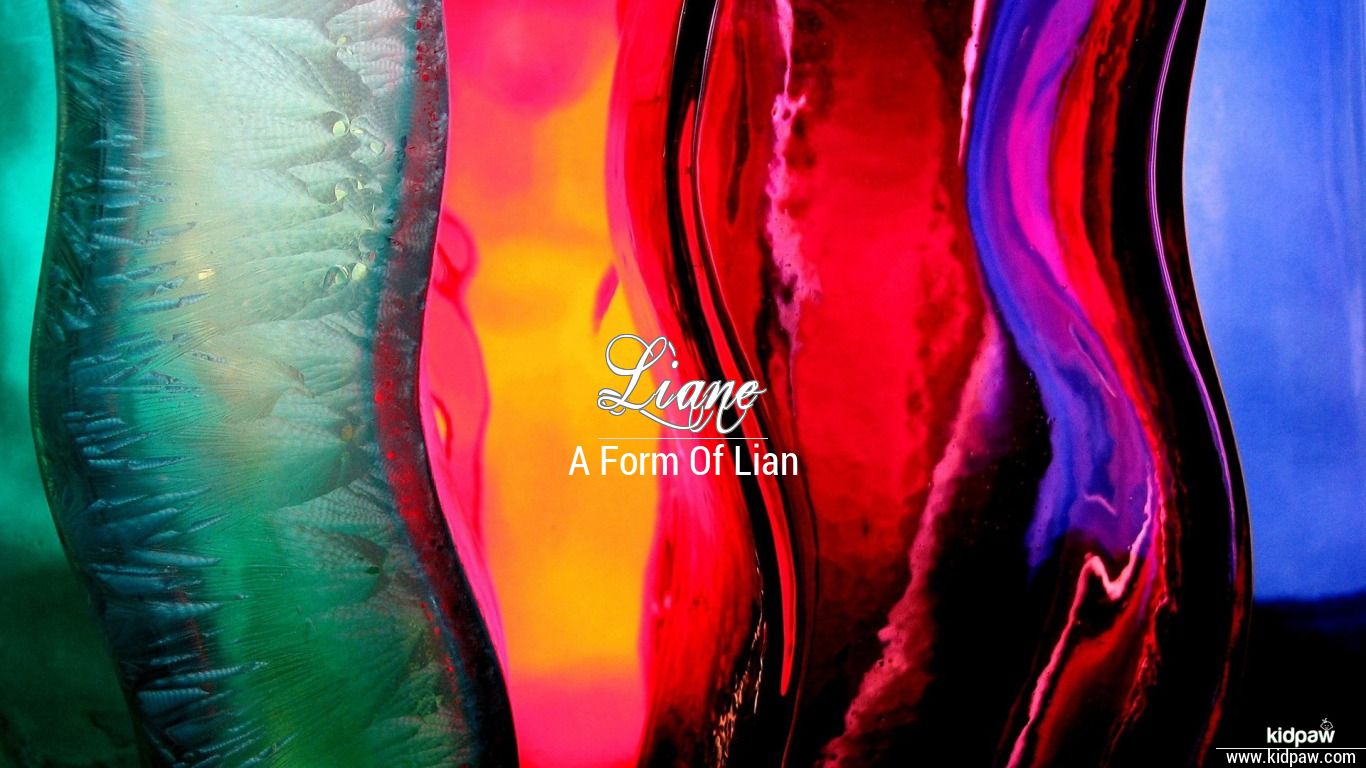 Liane 3D Name Wallpaper for Mobile, Write Name on Photo Online