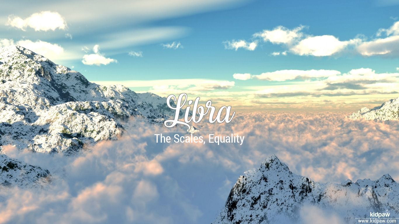Libra 3D Name Wallpaper for Mobile, Write Name on Photo Online