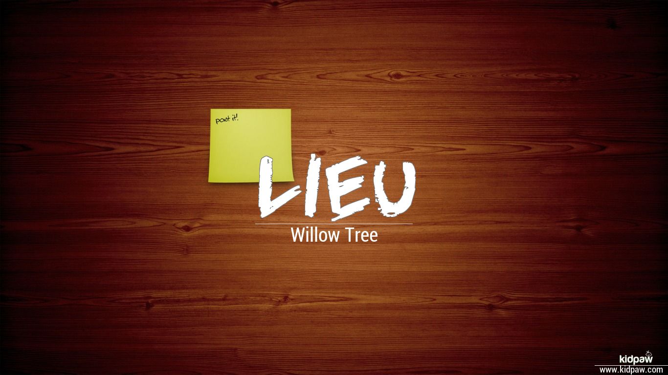 Lieu 3D Name Wallpaper for Mobile, Write Name on Photo Online