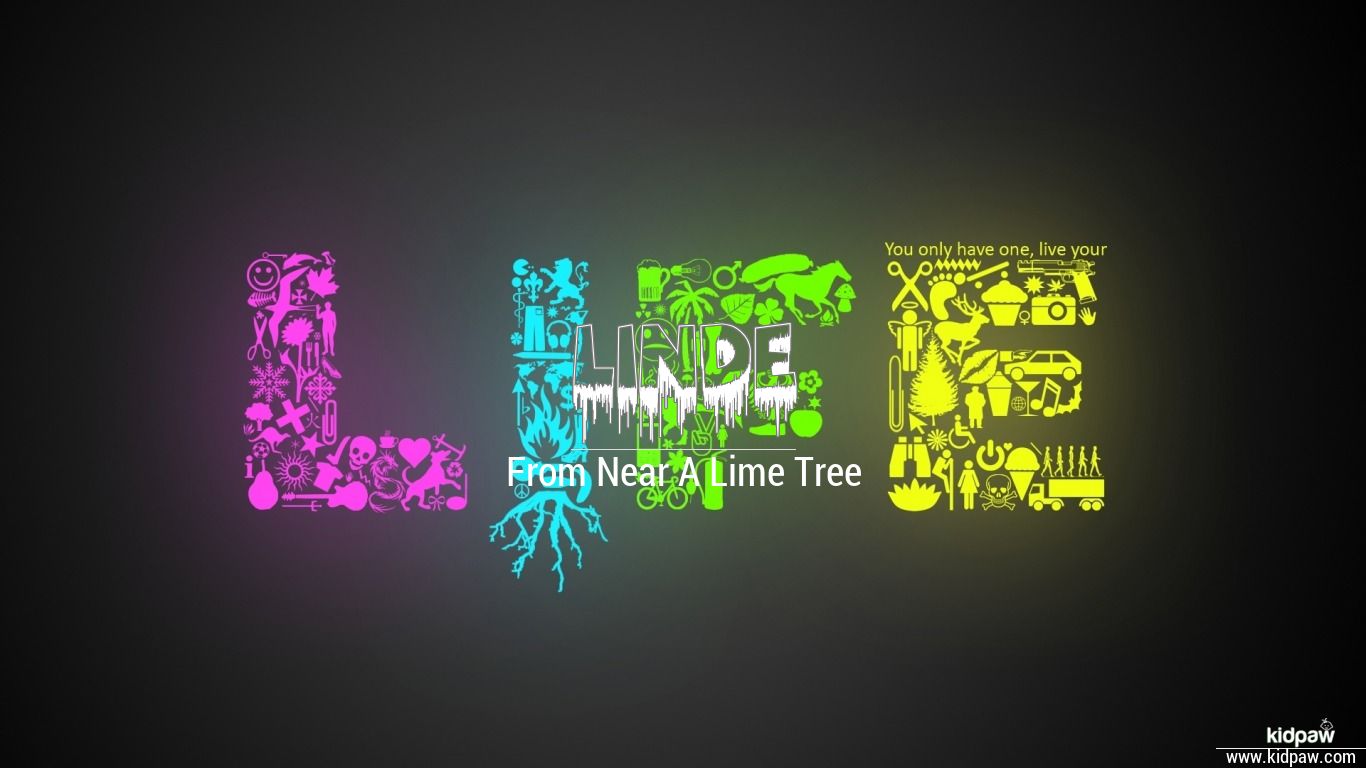 Linde 3D Name Wallpaper for Mobile, Write Name on Photo Online