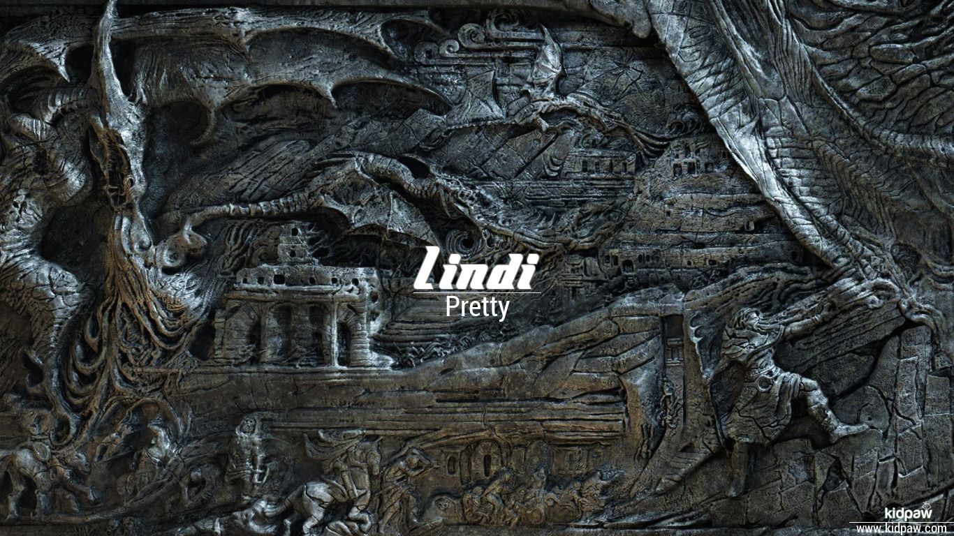Lindi 3D Name Wallpaper for Mobile, Write Name on Photo Online