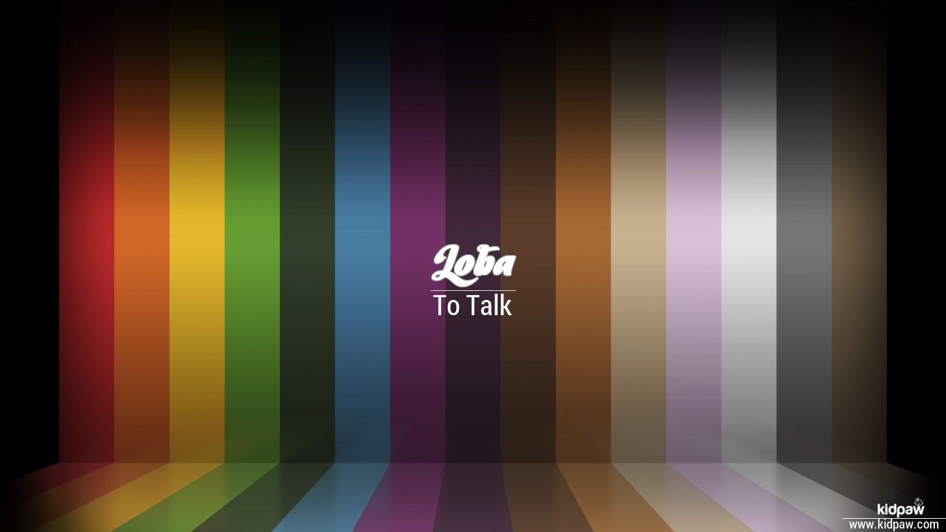 Loba 3D Name Wallpaper for Mobile, Write Name on Photo Online