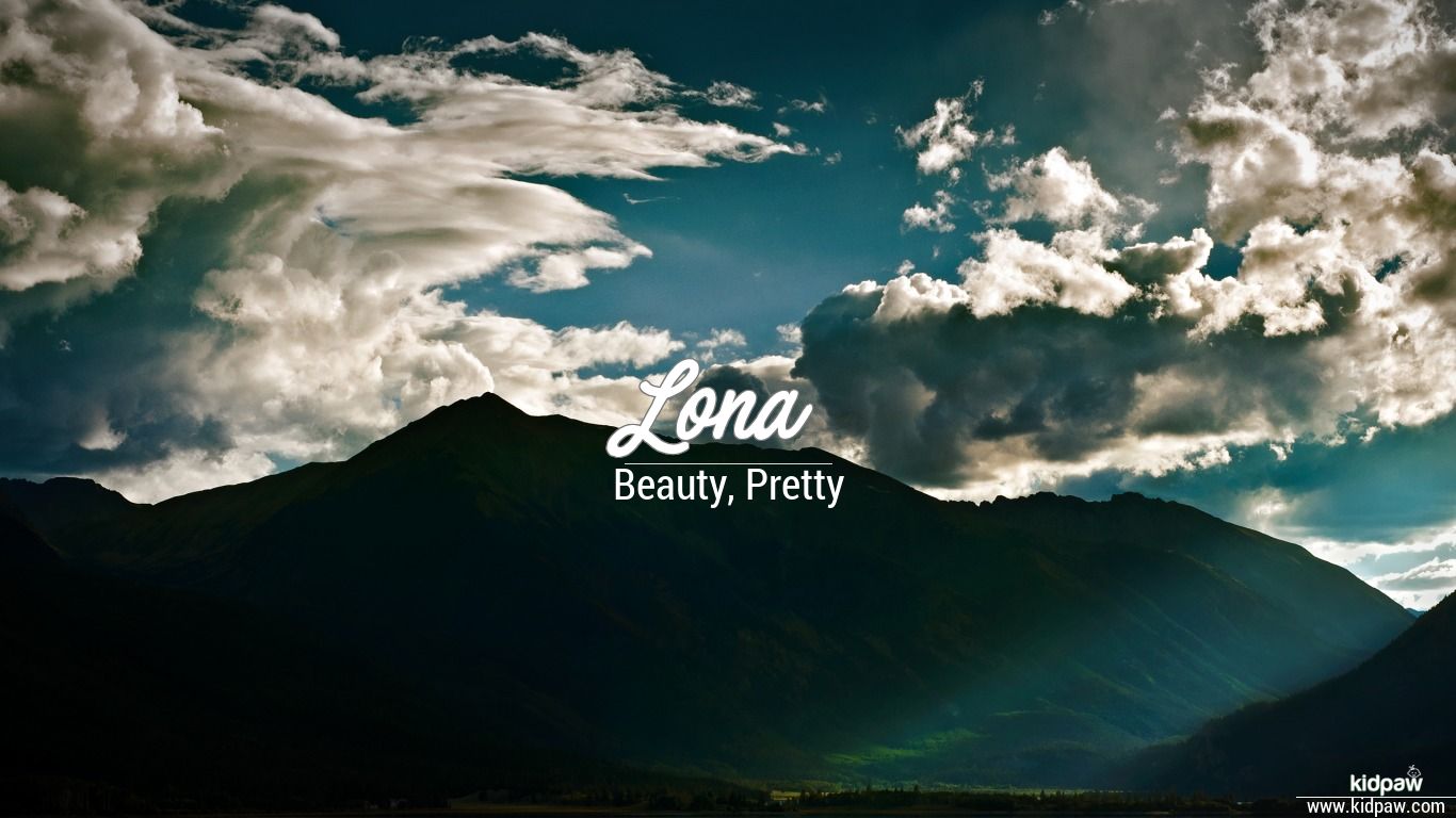 Lona 3D Name Wallpaper for Mobile, Write लोना Name on Photo Online
