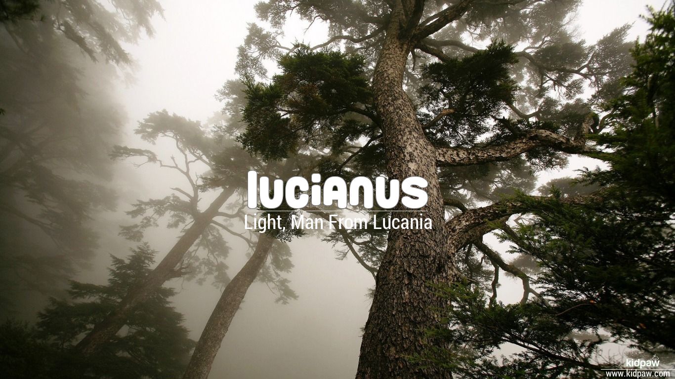 Lucianus 3D Name Wallpaper for Mobile, Write Name on Photo Online