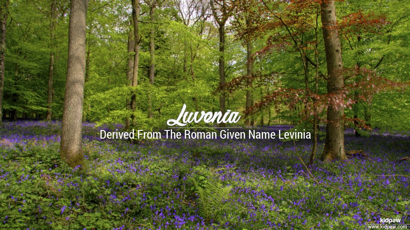 Luvenia 3D Name Wallpaper for Mobile, Write Name on Photo Online