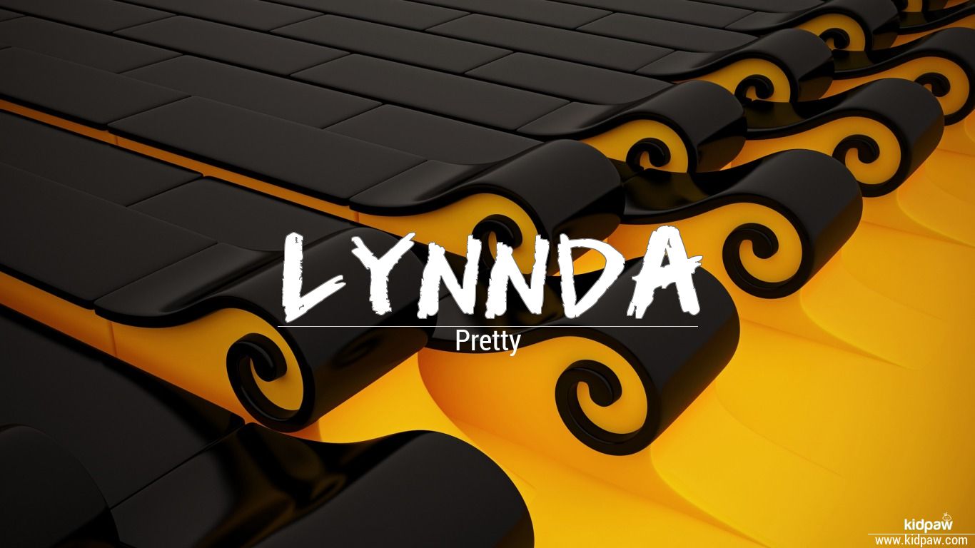 Lynnda 3D Name Wallpaper for Mobile, Write Name on Photo Online