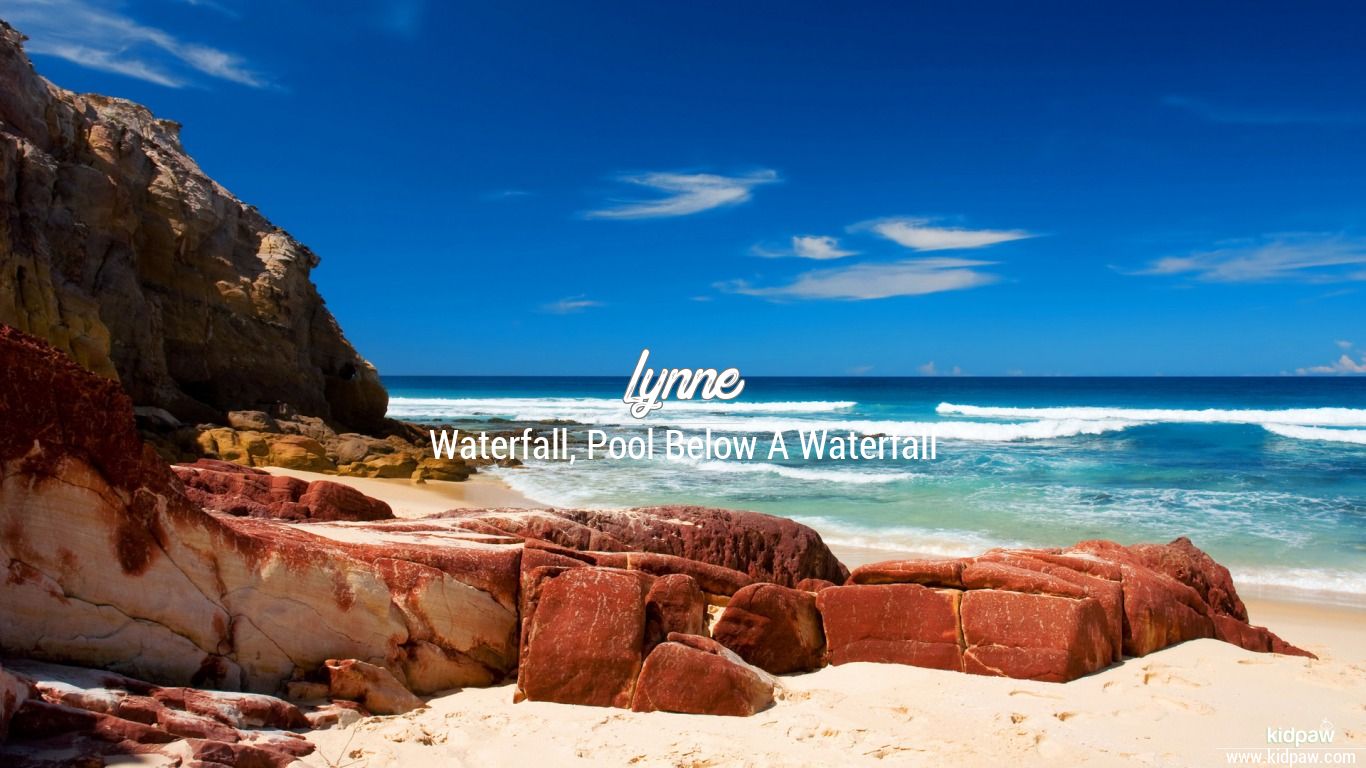 Lynne 3D Name Wallpaper for Mobile, Write Name on Photo Online