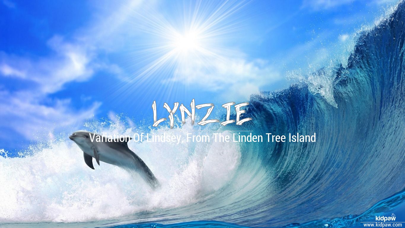 Lynzie 3D Name Wallpaper for Mobile, Write Name on Photo Online