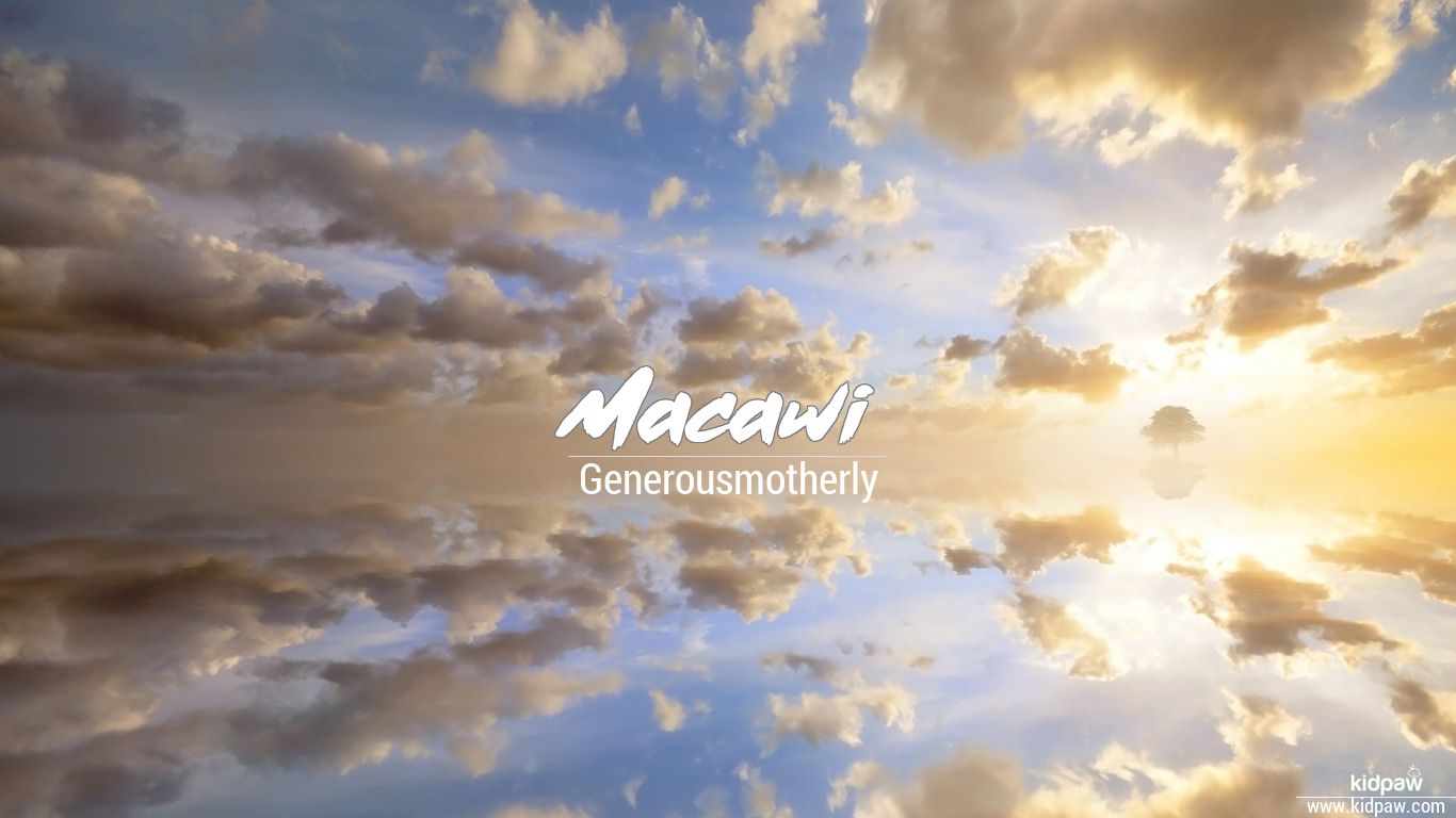 Macawi 3D Name Wallpaper for Mobile, Write Name on Photo Online