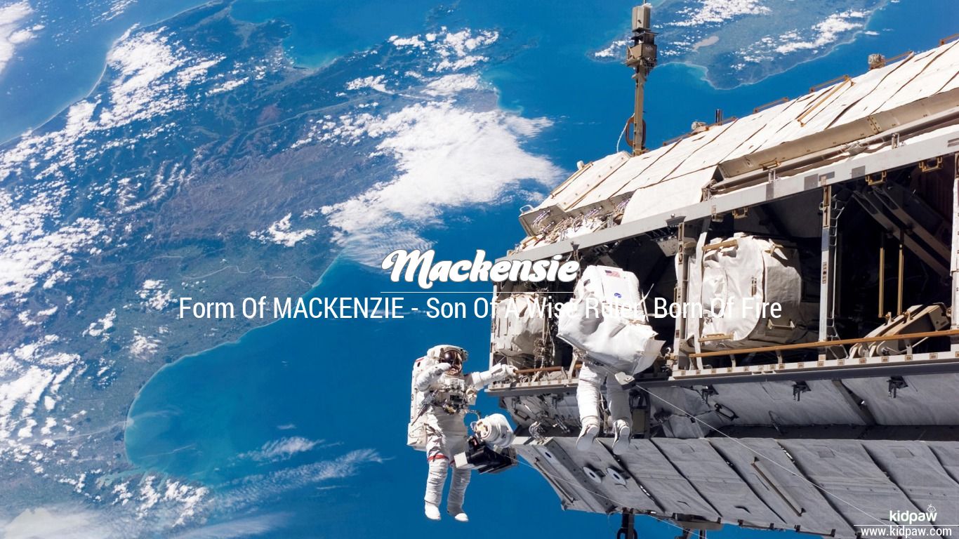 Mackensie 3D Name Wallpaper for Mobile, Write Name on Photo Online