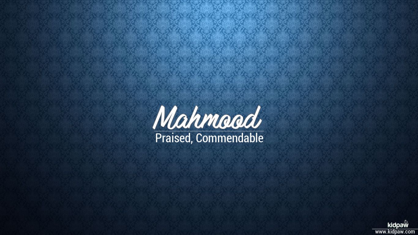 Mahmood 3D Name Wallpaper for Mobile, Write محمود Name on Photo Online
