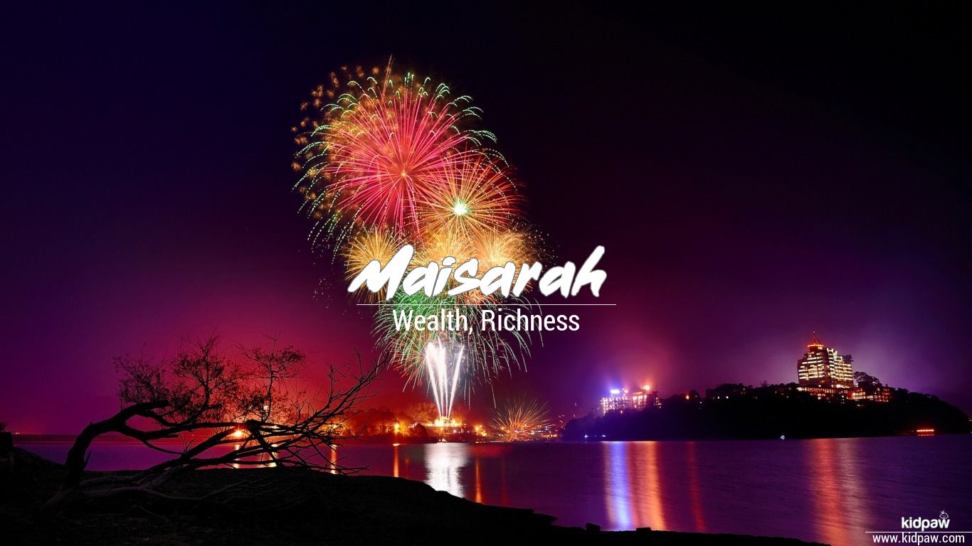 Maisarah 3D Name Wallpaper for Mobile, Write میسرہ Name on Photo Online