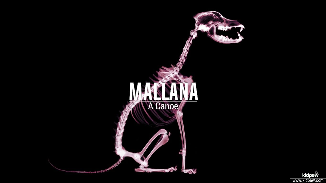 Mallana 3D Name Wallpaper for Mobile, Write Name on Photo Online