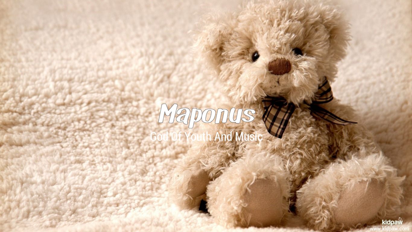 Maponus 3D Name Wallpaper for Mobile, Write Name on Photo Online