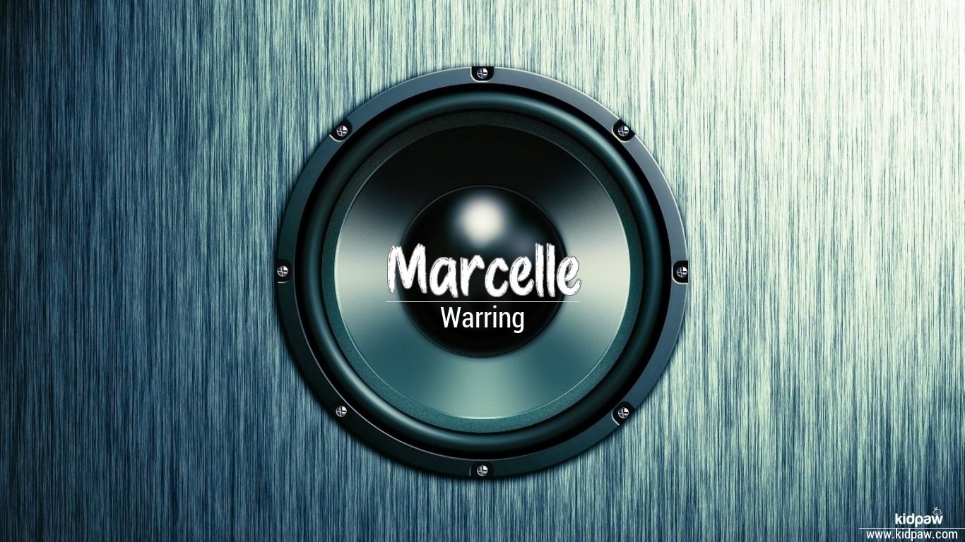 Marcelle 3D Name Wallpaper for Mobile, Write Name on Photo Online