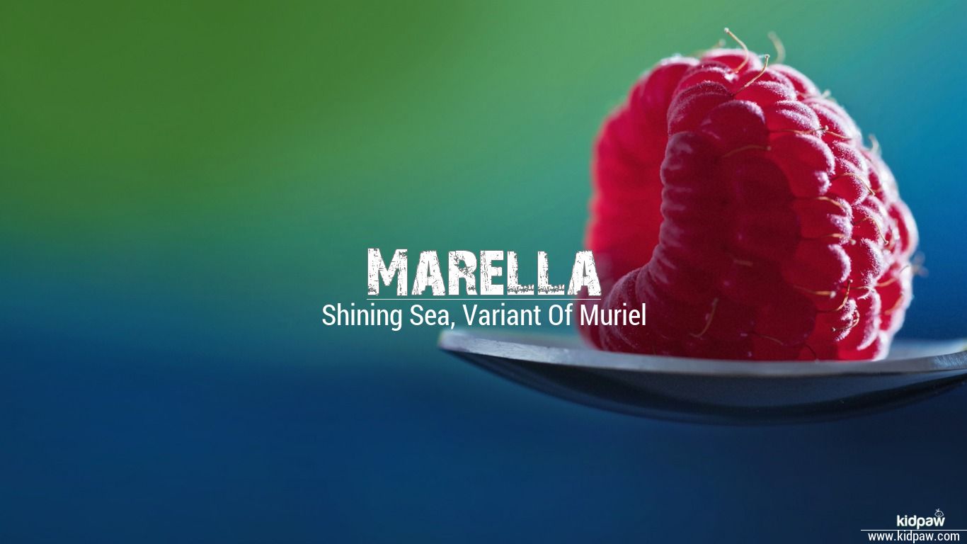 Marella 3D Name Wallpaper for Mobile, Write Name on Photo Online