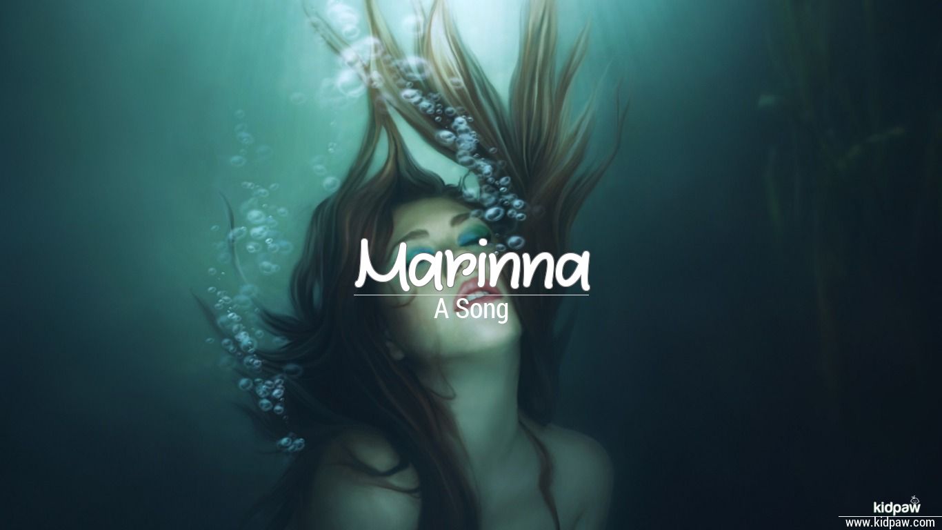 Marinna 3D Name Wallpaper for Mobile, Write Name on Photo Online
