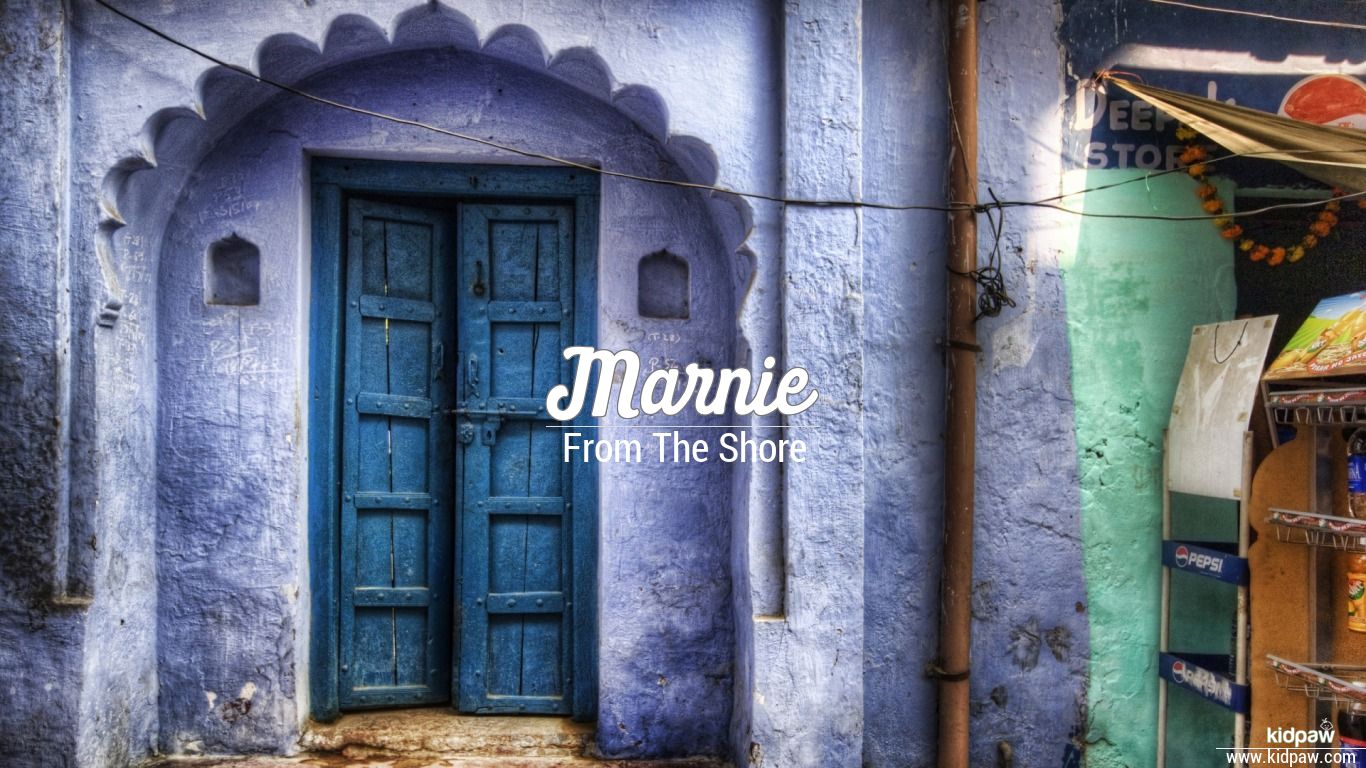 Marnie 3D Name Wallpaper for Mobile, Write Name on Photo Online