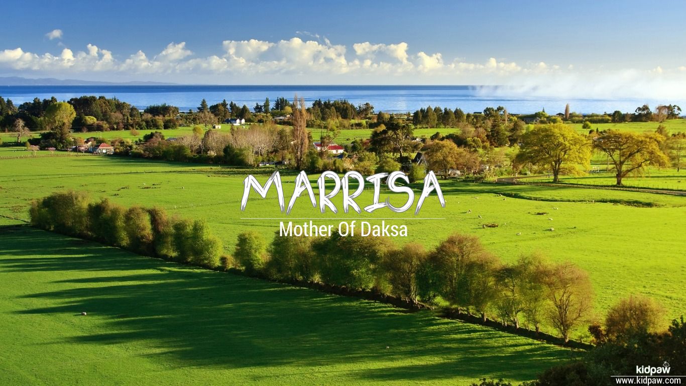 Marrisa 3D Name Wallpaper for Mobile, Write Name on Photo Online