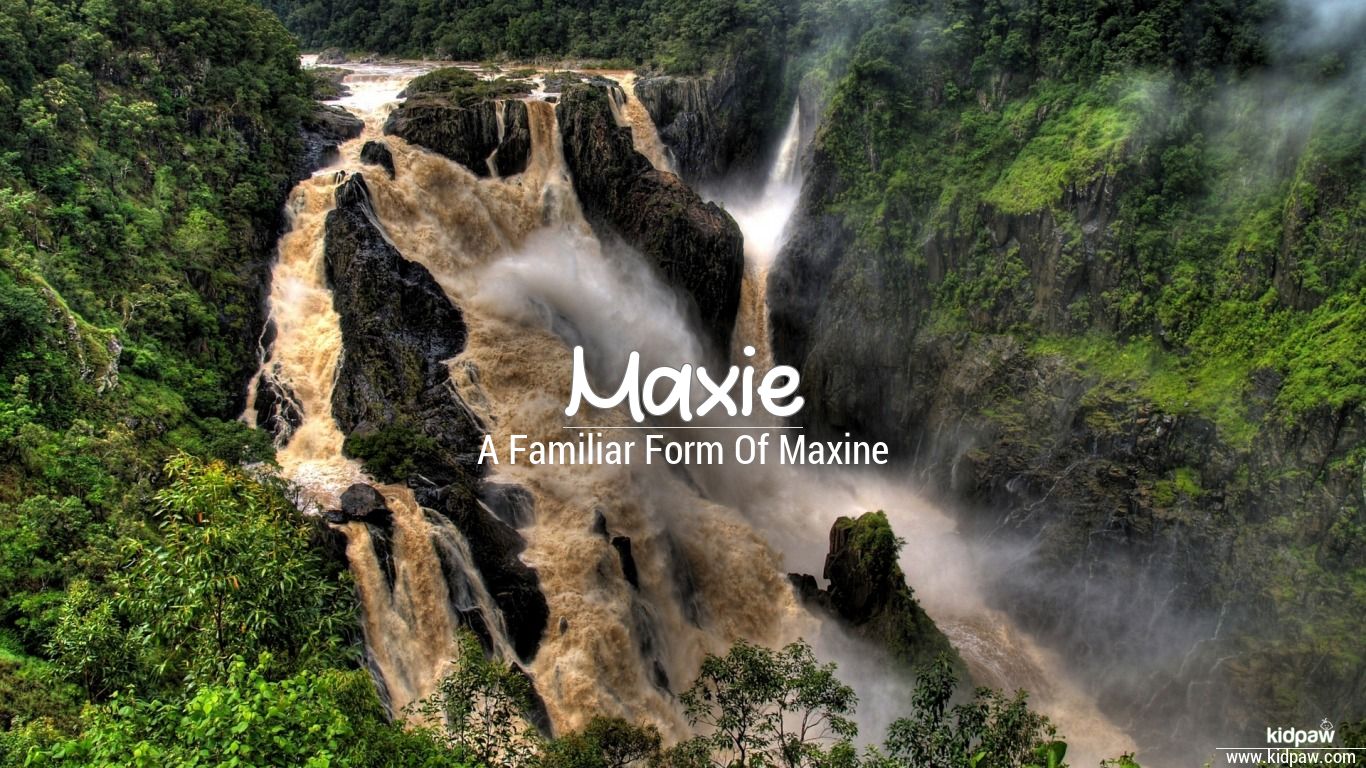 Maxie 3D Name Wallpaper for Mobile, Write Name on Photo Online