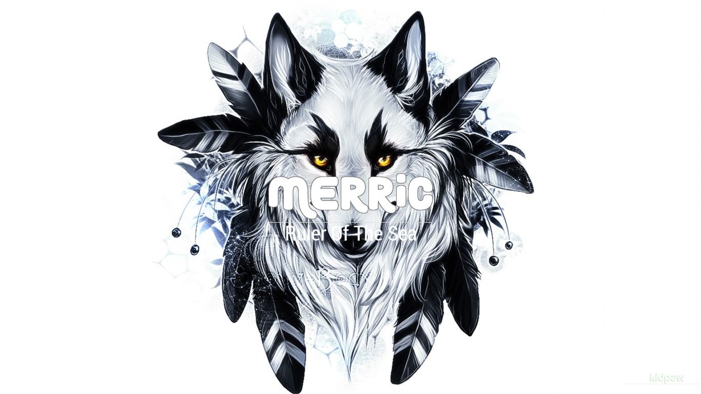 Merric 3D Name Wallpaper for Mobile, Write Name on Photo Online