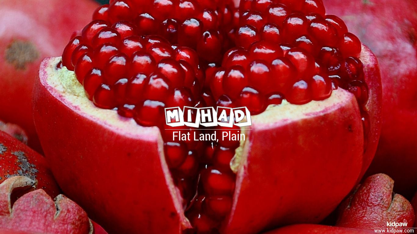 Mihad 3D Name Wallpaper for Mobile, Write Name on Photo Online