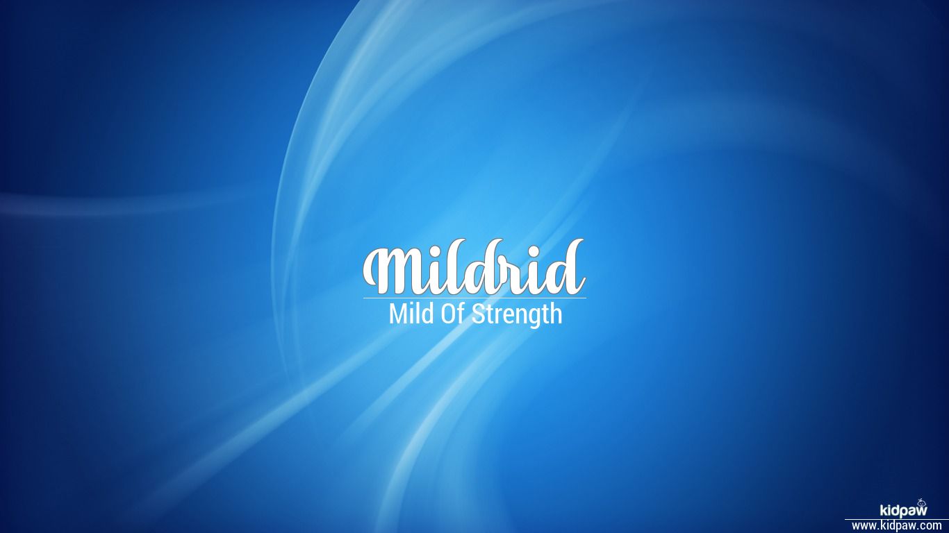 Mildrid 3D Name Wallpaper for Mobile, Write Name on Photo Online