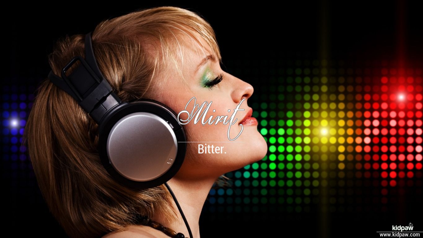 Mirit 3D Name Wallpaper for Mobile, Write Name on Photo Online