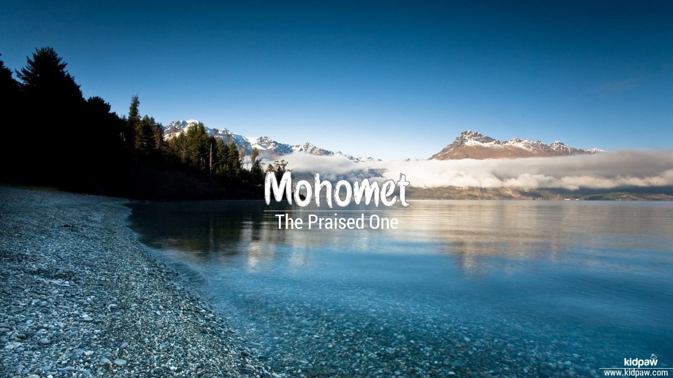Mohomet 3D Name Wallpaper for Mobile, Write Name on Photo Online