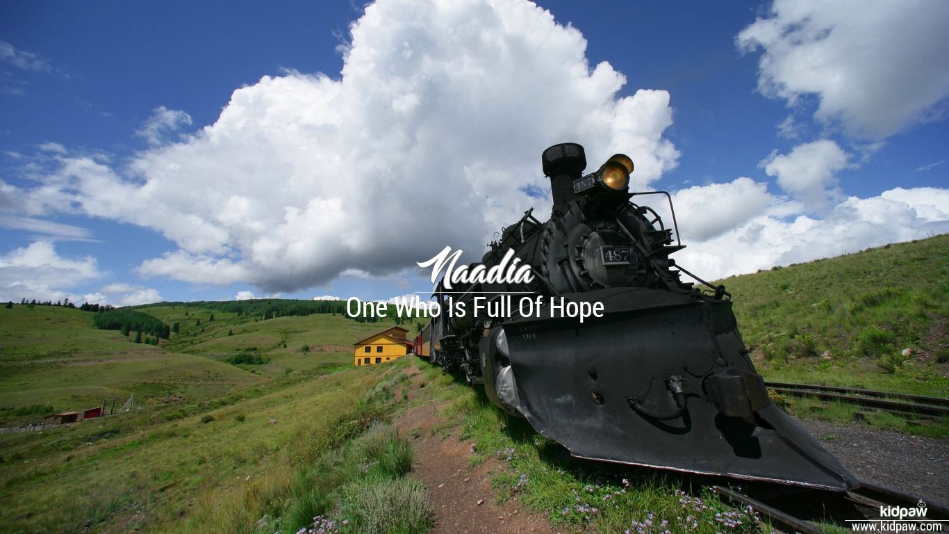 Naadia 3D Name Wallpaper for Mobile, Write Name on Photo Online