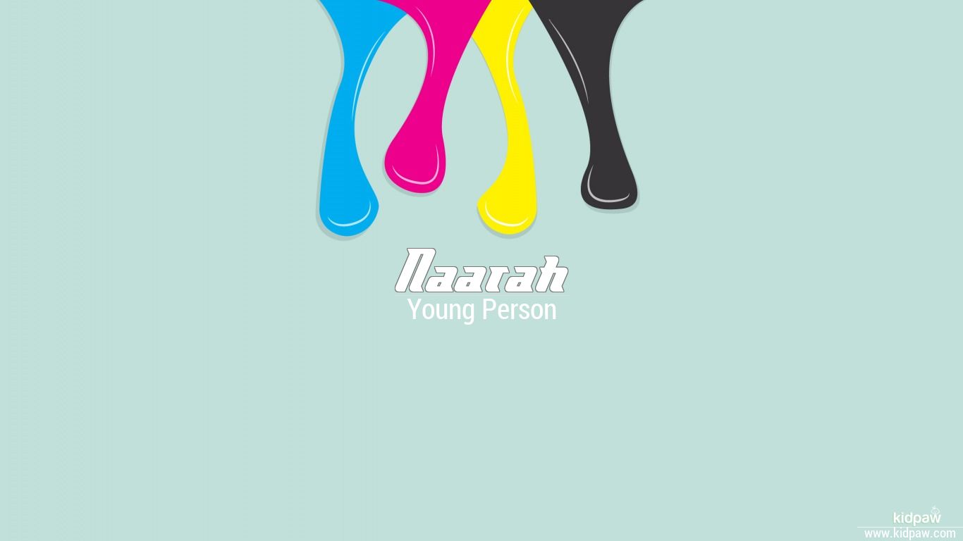 Naarah 3D Name Wallpaper for Mobile, Write Name on Photo Online