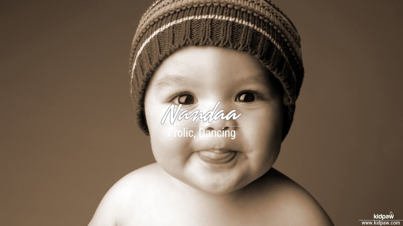Nandaa 3D Name Wallpaper for Mobile, Write नंदा Name on Photo Online