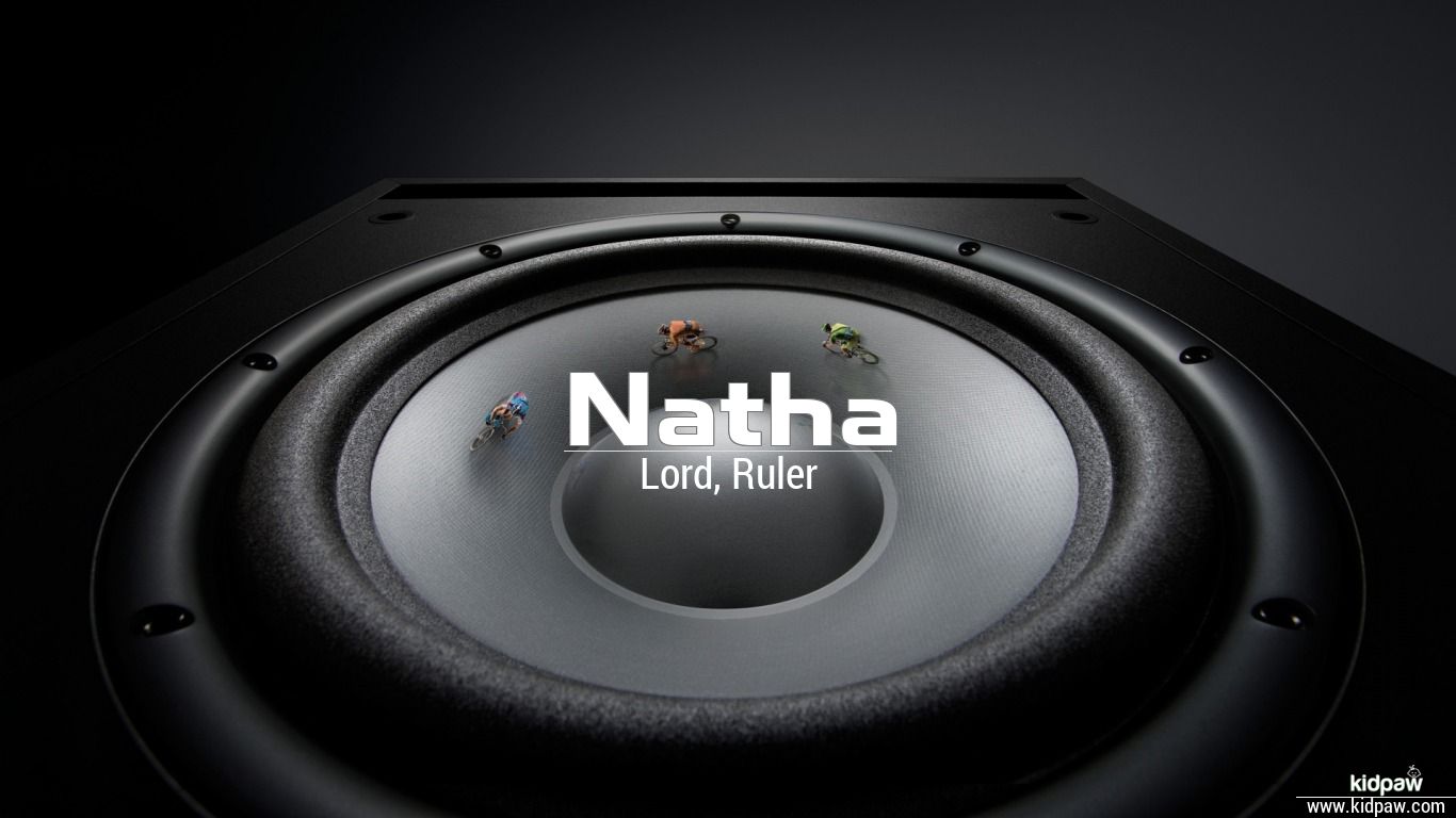 Natha 3D Name Wallpaper for Mobile, Write नाथा Name on Photo Online