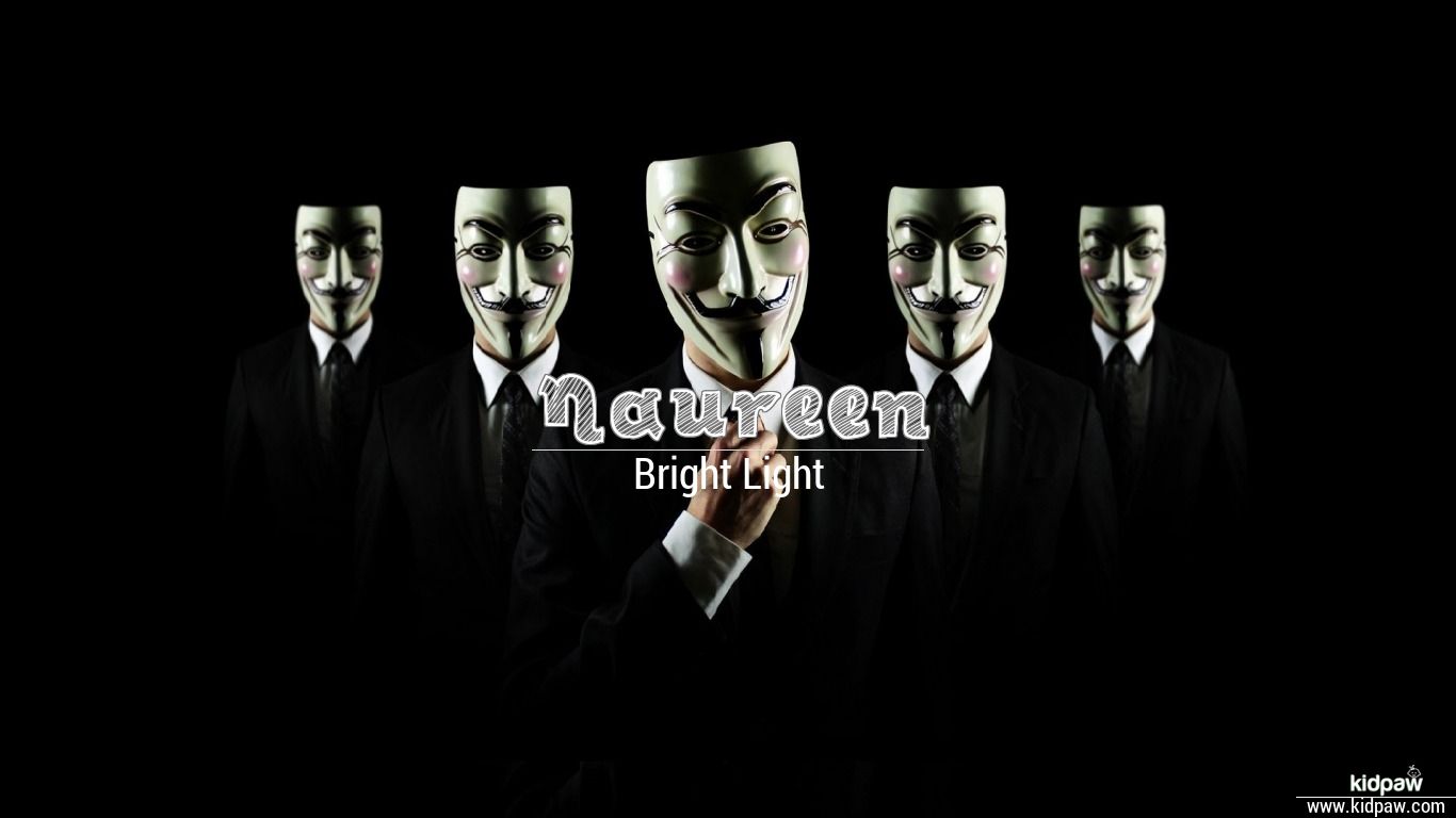 Naureen 3D Name Wallpaper for Mobile, Write نورین Name on Photo Online