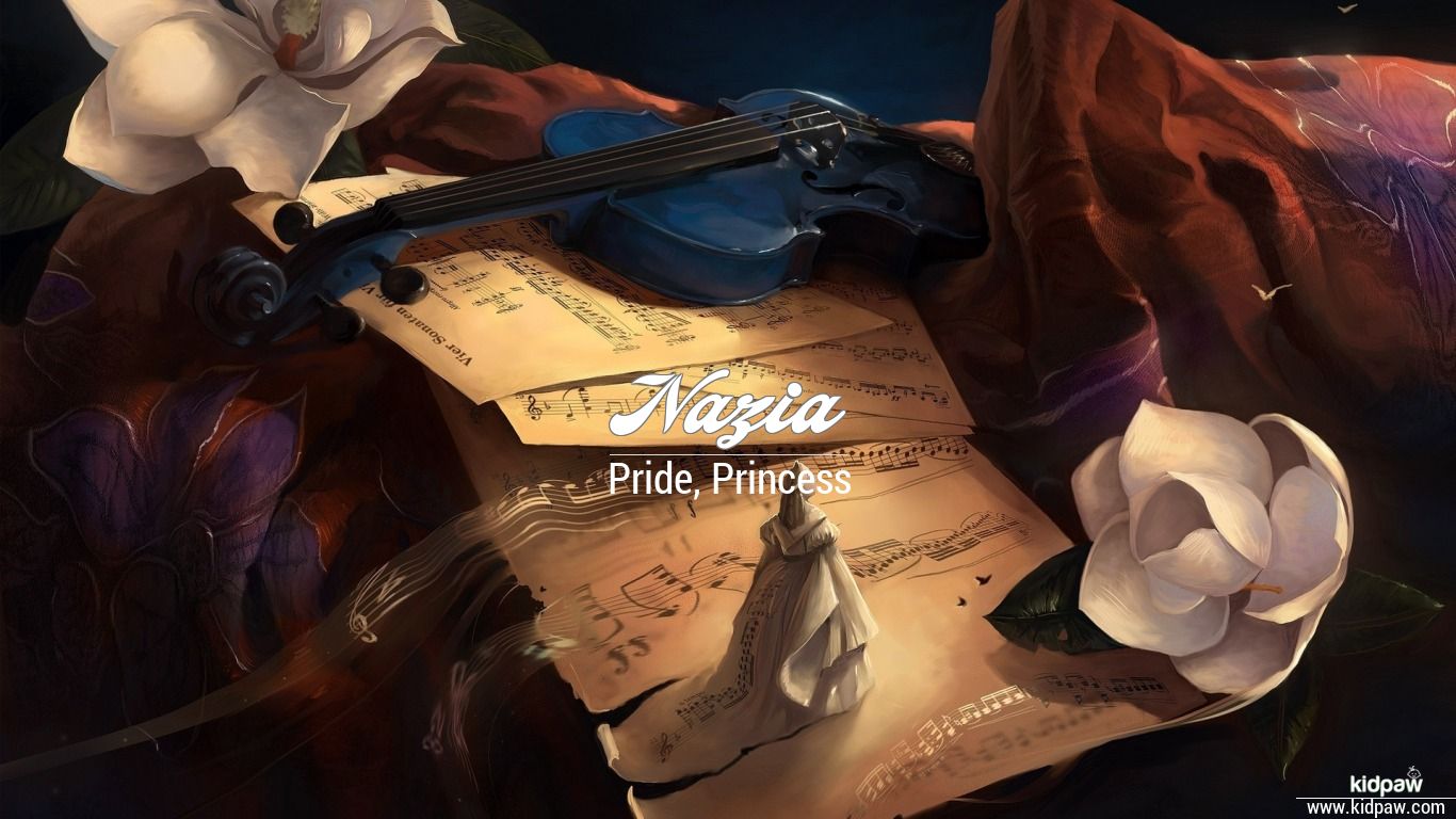 Nazia 3D Name Wallpaper for Mobile, Write نازیہ Name on Photo Online
