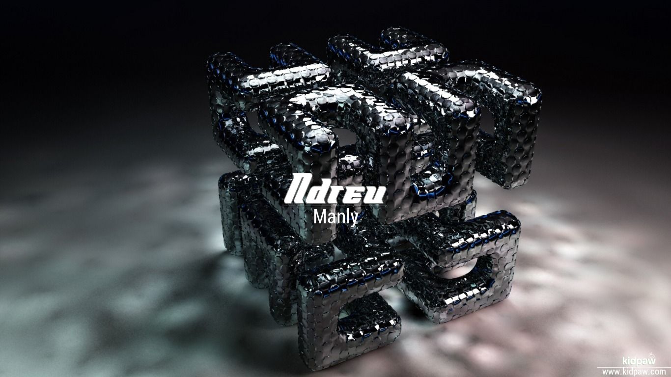 Ndreu 3D Name Wallpaper for Mobile, Write Name on Photo Online