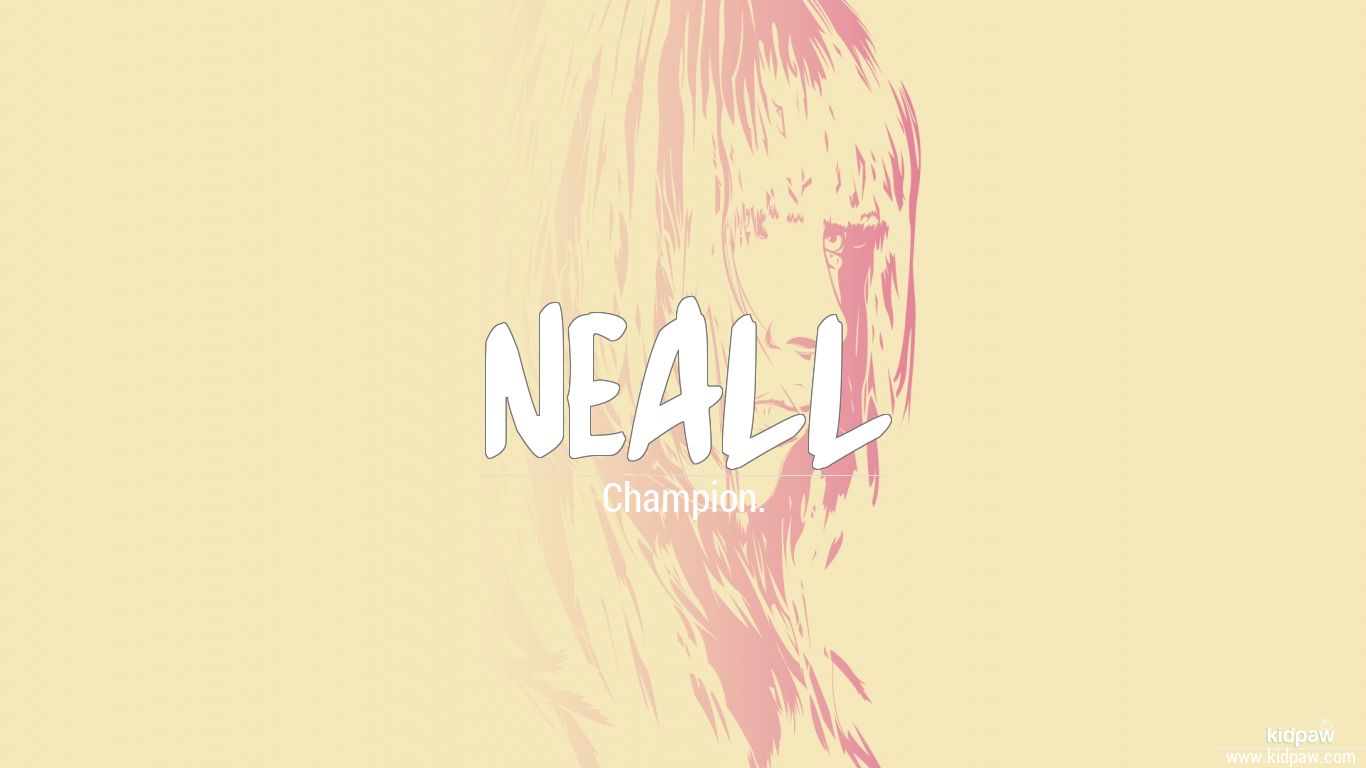 Neall 3D Name Wallpaper for Mobile, Write Name on Photo Online