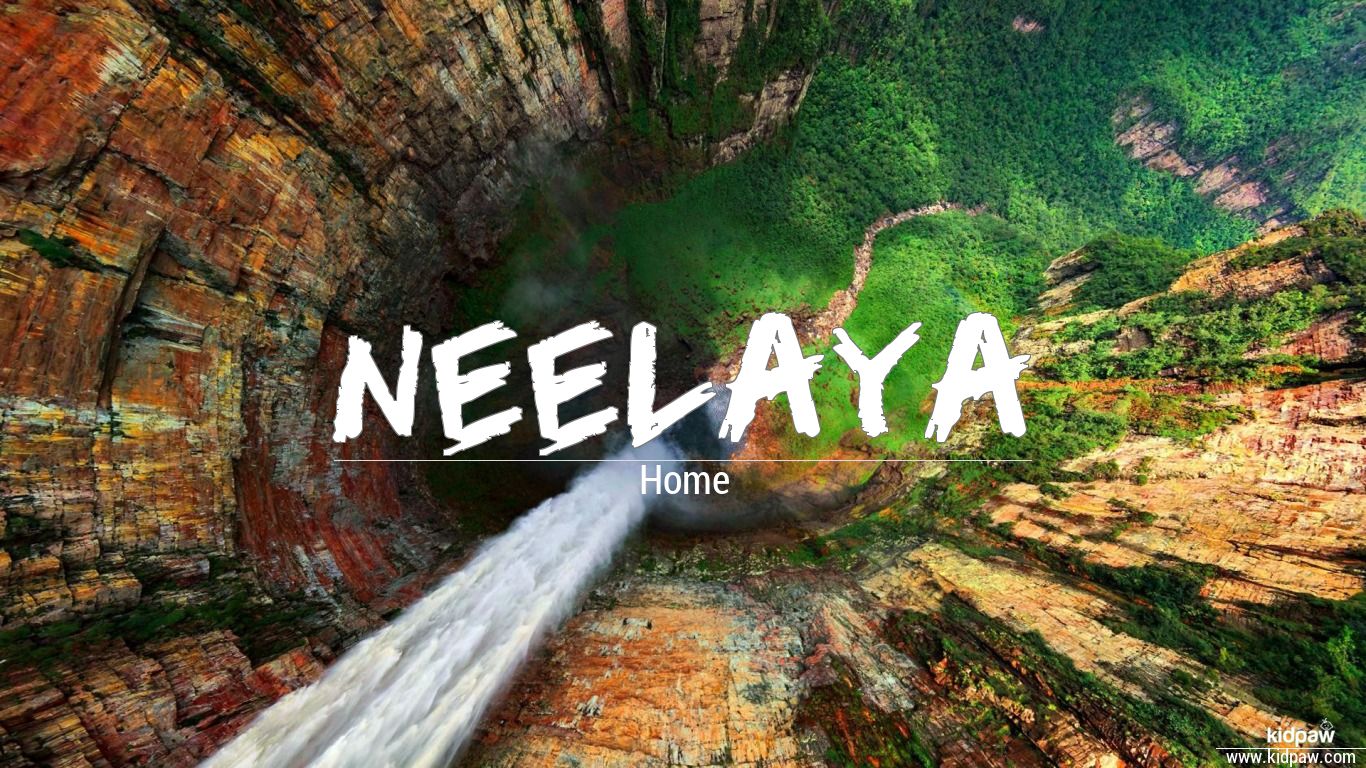 Neelaya 3D Name Wallpaper for Mobile, Write नीलया Name on Photo Online