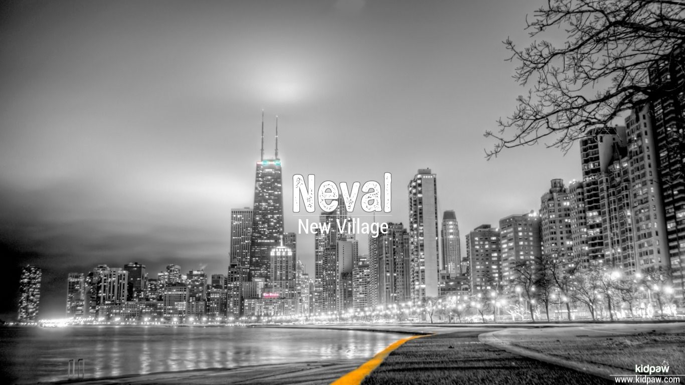 Neval 3D Name Wallpaper for Mobile, Write Name on Photo Online