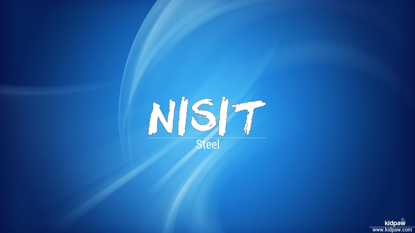 Nisit 3D Name Wallpaper for Mobile, Write नीसित Name on Photo Online