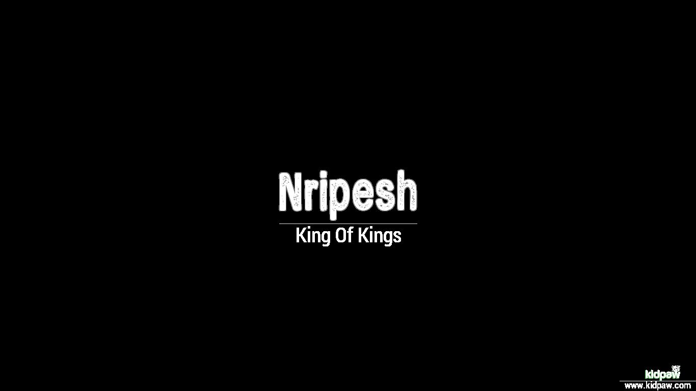 Nripesh 3D Name Wallpaper for Mobile, Write न्रिपेश Name on Photo Online