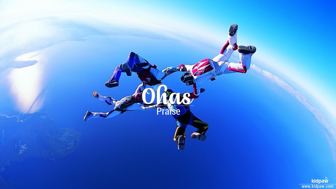 Ohas 3D Name Wallpaper for Mobile, Write ओहस Name on Photo Online