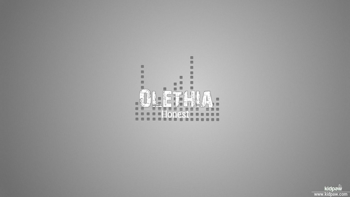 Olethia 3D Name Wallpaper for Mobile, Write Name on Photo Online