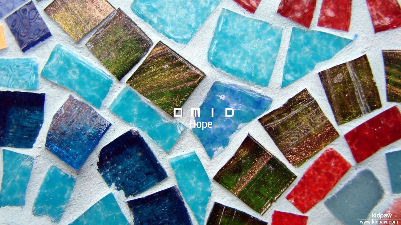 Omid 3D Name Wallpaper for Mobile, Write امید Name on Photo Online
