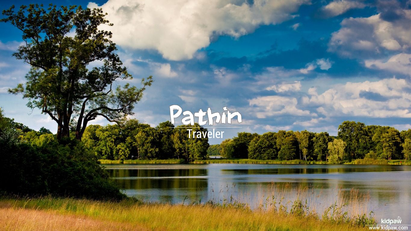 Pathin 3D Name Wallpaper for Mobile, Write पथिन Name on Photo Online