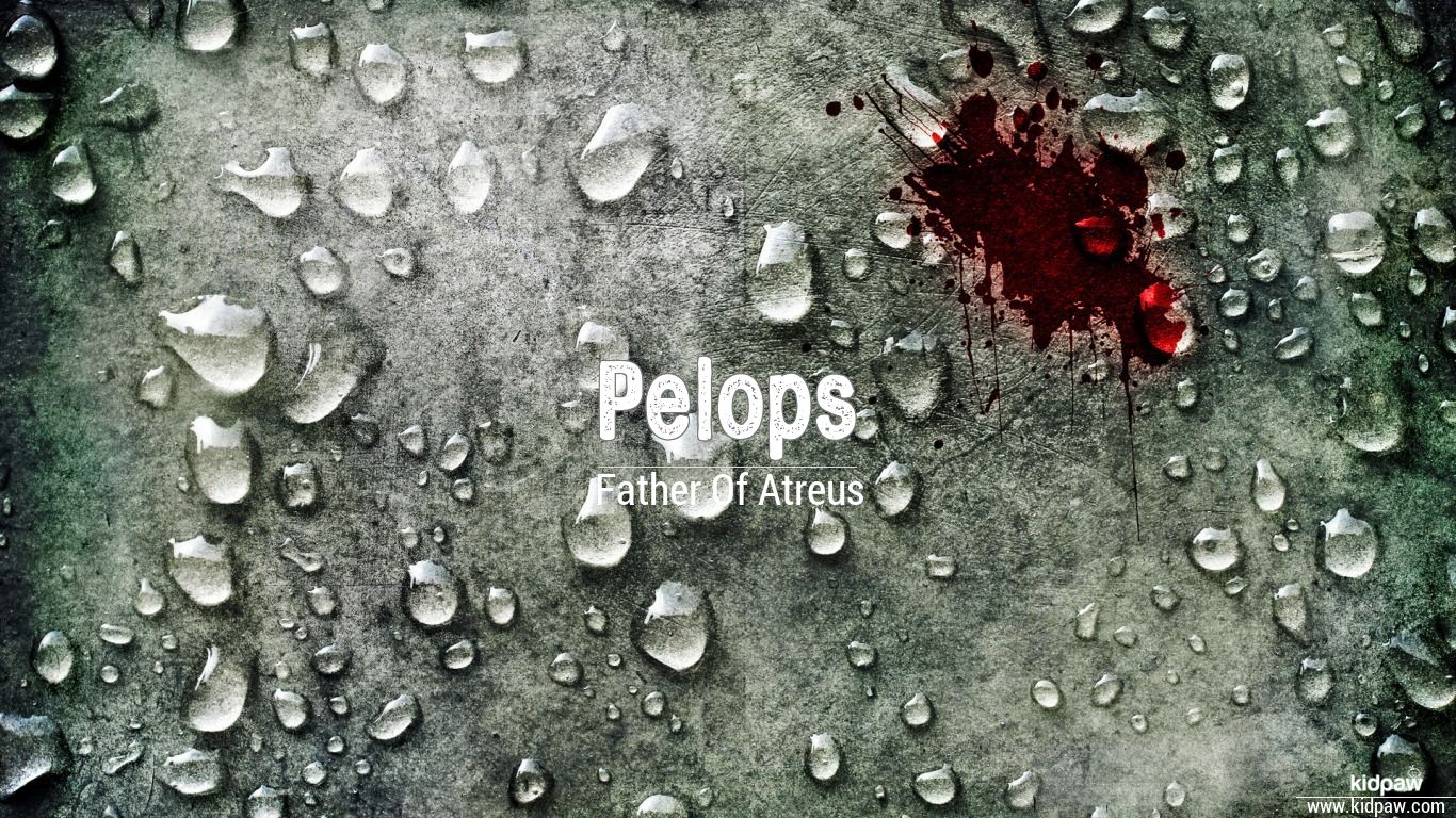 Pelops 3D Name Wallpaper for Mobile, Write Name on Photo Online