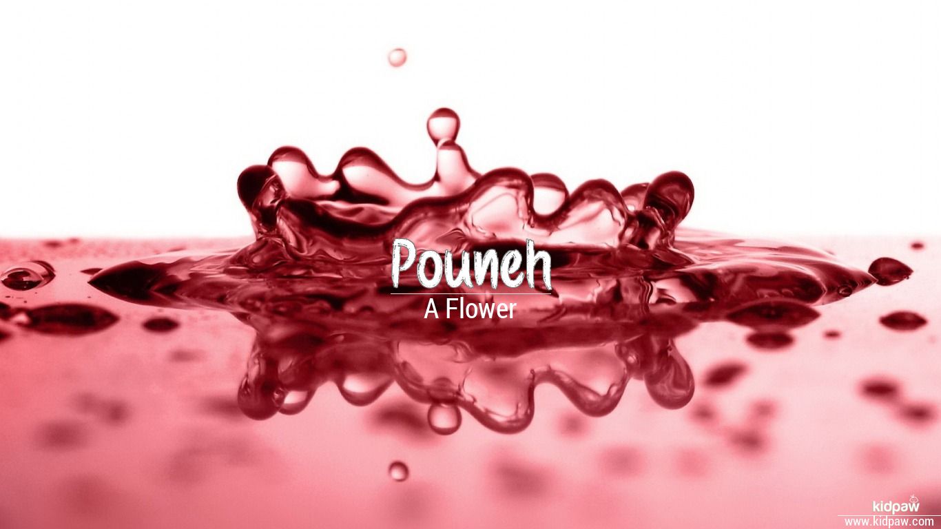 Pouneh 3D Name Wallpaper for Mobile, Write Name on Photo Online