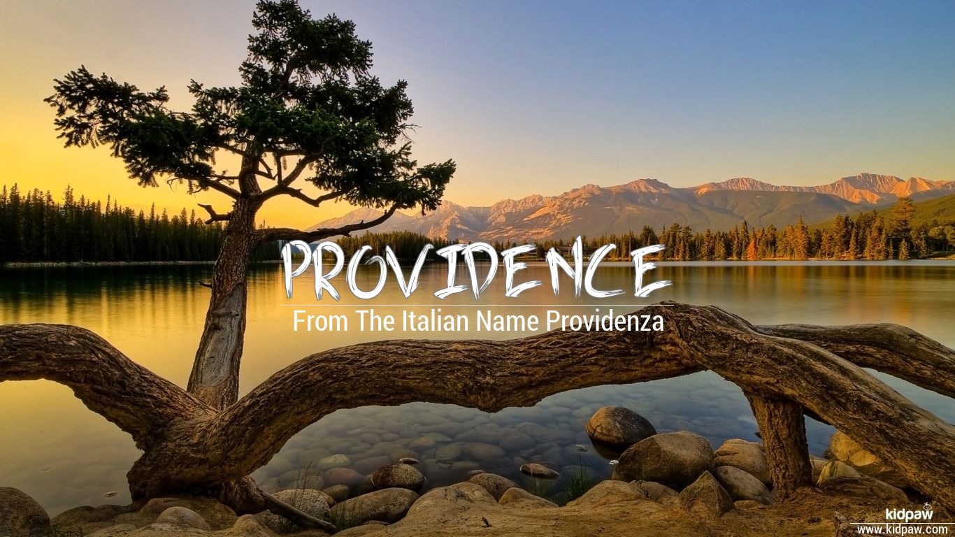 Providence 3D Name Wallpaper for Mobile, Write Name on Photo Online