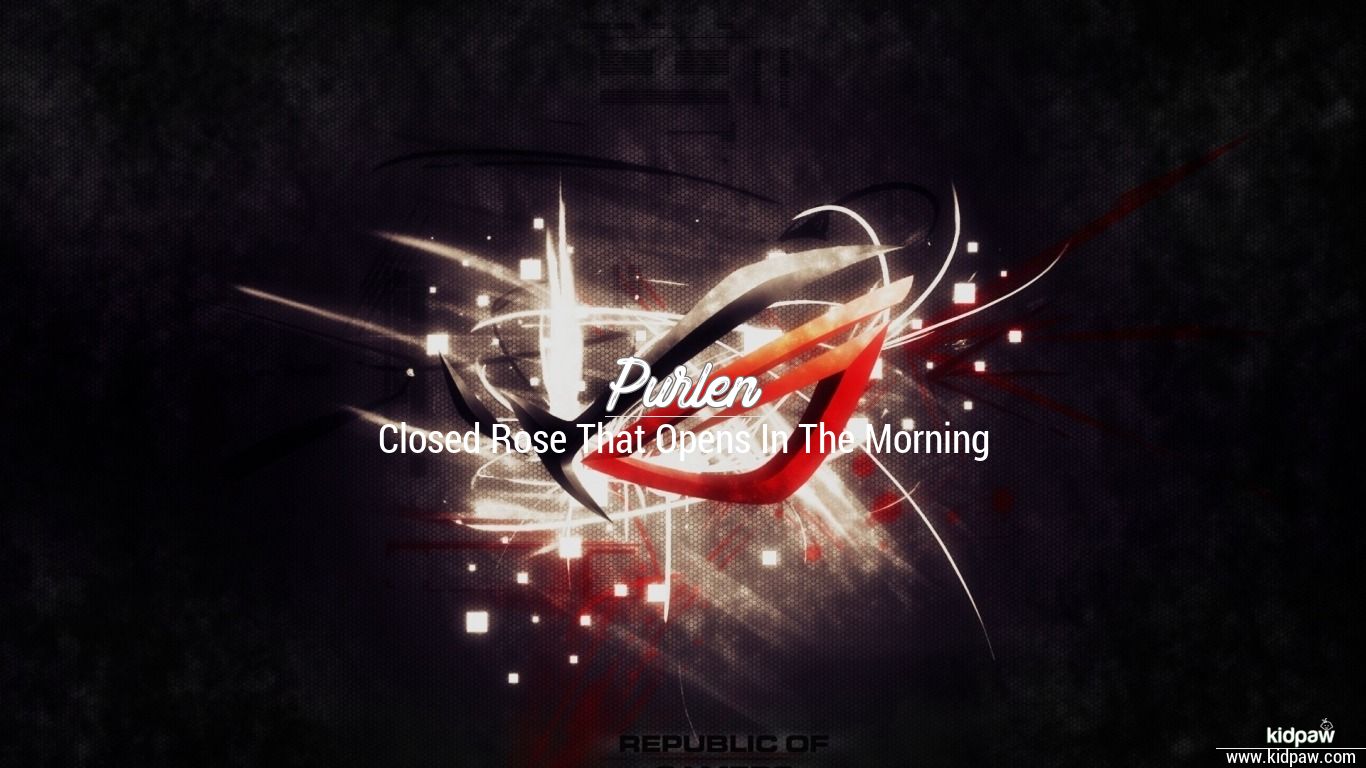 Purlen 3D Name Wallpaper for Mobile, Write Name on Photo Online