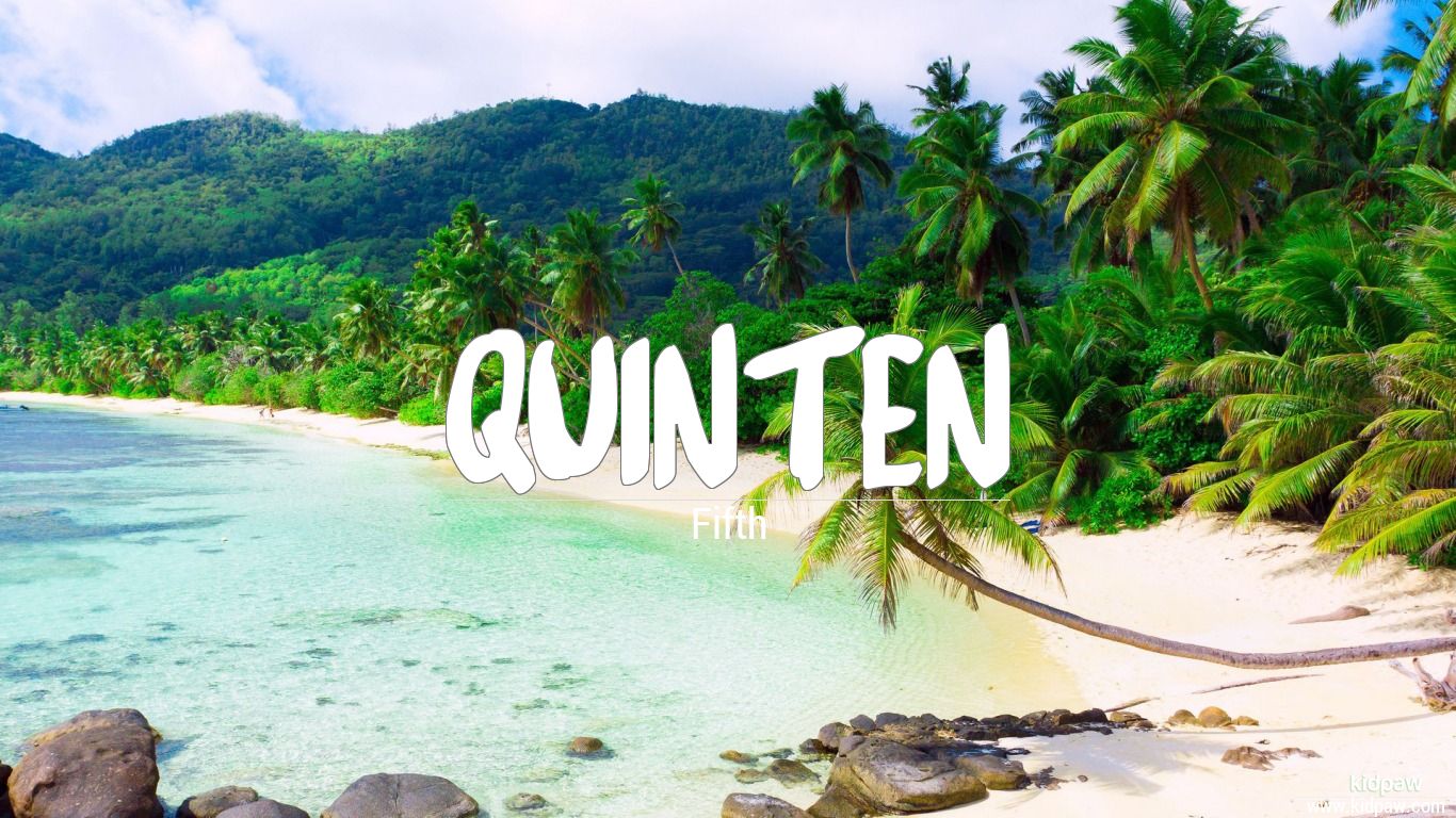 Quinten 3D Name Wallpaper for Mobile, Write Name on Photo Online